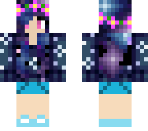 Galaxy girl | Minecraft Skin