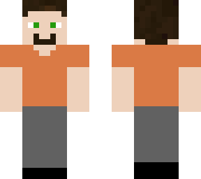 Orange Steve | Minecraft Skin