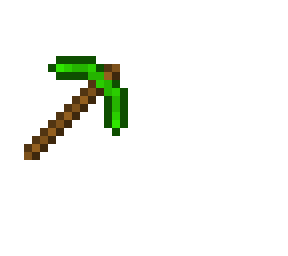 Minecraft Emerald Pixel Art
