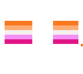 Pride flag skin :) | Minecraft Skin