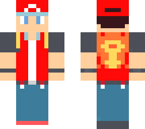 Red Pokemon | Minecraft Skins