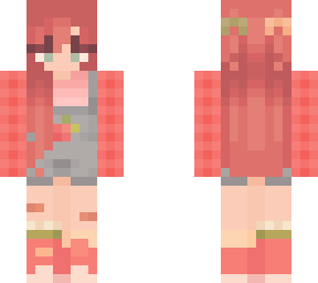 strawberry girl | Minecraft Skin