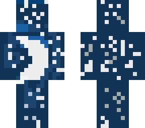the moon man | Minecraft Skin