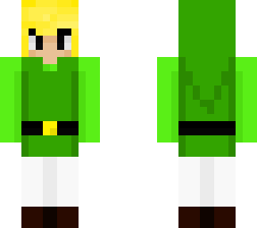 Toon Link Minecraft Skin