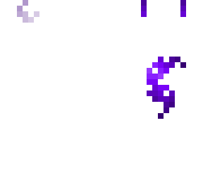 Wolf Tail Base (Night Sky) | Minecraft Skin