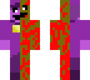 afton 50% spring lock suit 50% | Minecraft Skin