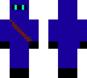 Blue Shadow Ninja | Minecraft Skin