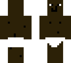 Brown baby derp | Minecraft Skin