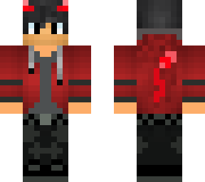Demon Aaron | Minecraft Skin