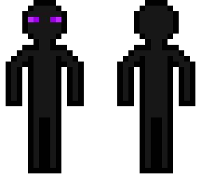 enderman steve stickman 2d zombie | Minecraft Skins