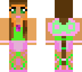 flora winx | Minecraft Skins
