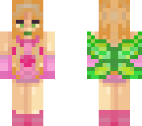 flora winx | Minecraft Skins