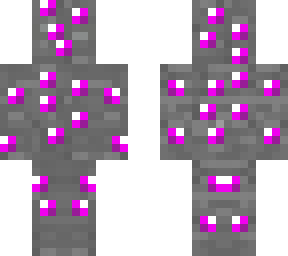 pink diamond ore | Minecraft Skin