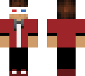 Red Target3dGaming | Minecraft Skin