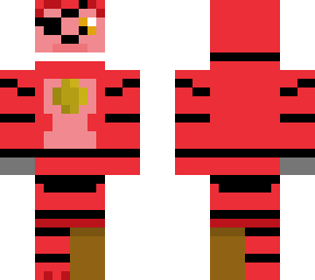 Rockstar Foxy | Minecraft Skin