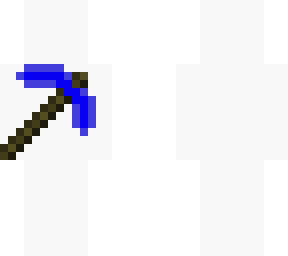 sapphire pickaxe | Minecraft Skin