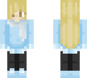 blue locks | Minecraft Skins