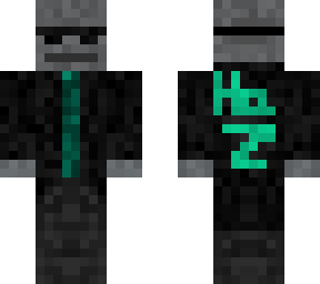 Agent Skeleton | Minecraft Skin