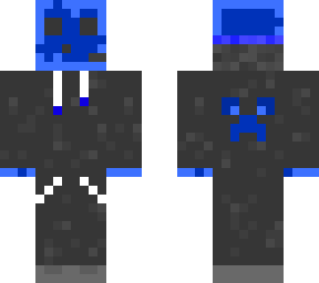 Blue Slime gamer | Minecraft Skin
