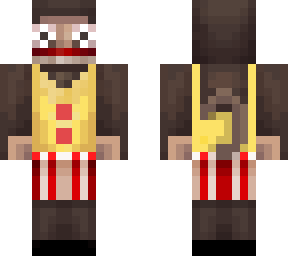 Cymbal-banging monkey | Minecraft Skin