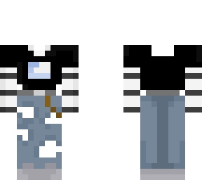 Egirl Outfit Base | Minecraft Skin