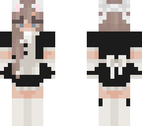 Lylah maid outfit | Minecraft Skin