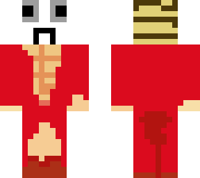 Man with diarrhea | Minecraft Skin