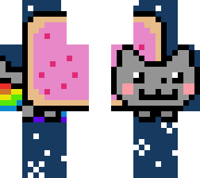 Nyan Cat Skin | Minecraft Skin