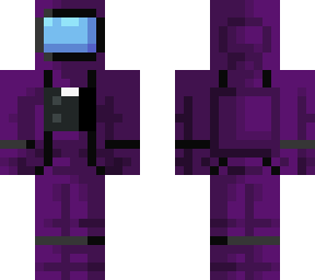 Purple Crewmate | Minecraft Skin