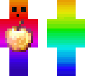 Minecraft Rainbow Apple