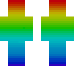 Rainbow fade | Minecraft Skin