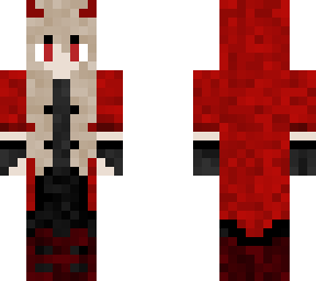 Red Demon Girl | Minecraft Skin