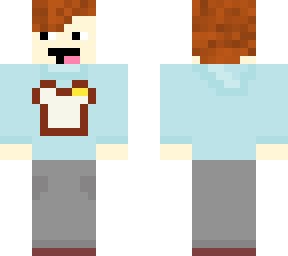 The Gaming Beaver with a Toast Hoodie :) | Minecraft Skin