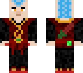 avatar firebender robes | Minecraft Skin