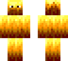 Blaze Man | Minecraft Skin