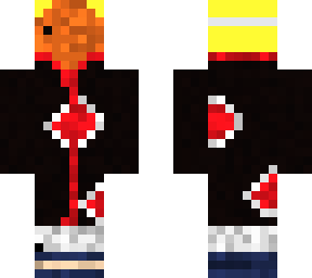 DanoMC Akatsuki forma tobi | Minecraft Skin