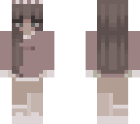 Pink aesthetic girl | Minecraft Skin