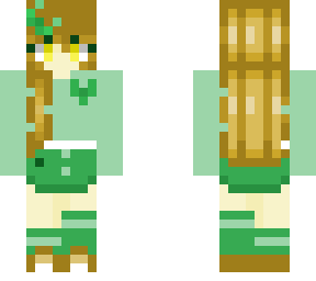 RESHADE/RECOLOR CONTEST // Nature Theme// VioletWolf64 | Minecraft Skin