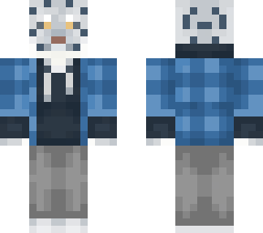 Snow Leopard Skin Minecraft