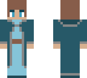Wizard In Blue/Navy Robes | Minecraft Skin