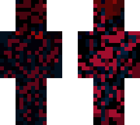 Black and Red Skin | Minecraft Skin