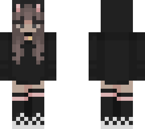 Cat hoodie des | Minecraft Skin