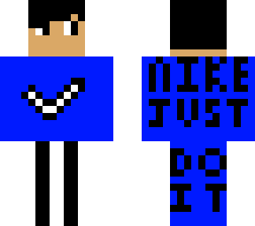 cool nike tracksuit | Minecraft Skin
