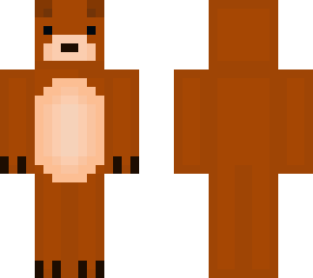 cute bear | Minecraft Skin
