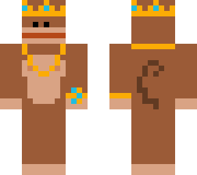 drippy monkey part 3 | Minecraft Skin