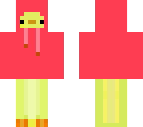 duck hoody red | Minecraft Skins