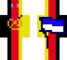 Its a german Flag | Minecraft Skin