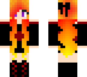 Lava Girl? | Minecraft Skin