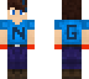 Neon gamerZ official minecraft skin | Minecraft Skin