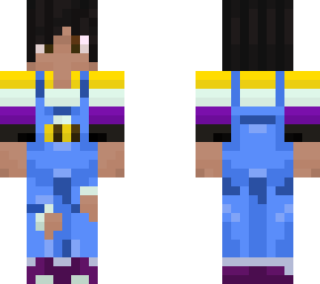 Nonbinary Overalls | Minecraft Skin
